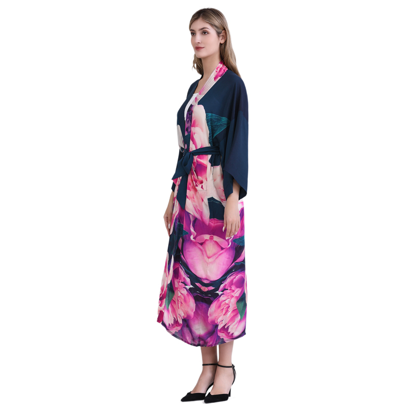 custom kimono female personalized kimono robe - Longland-Custom kimono ...